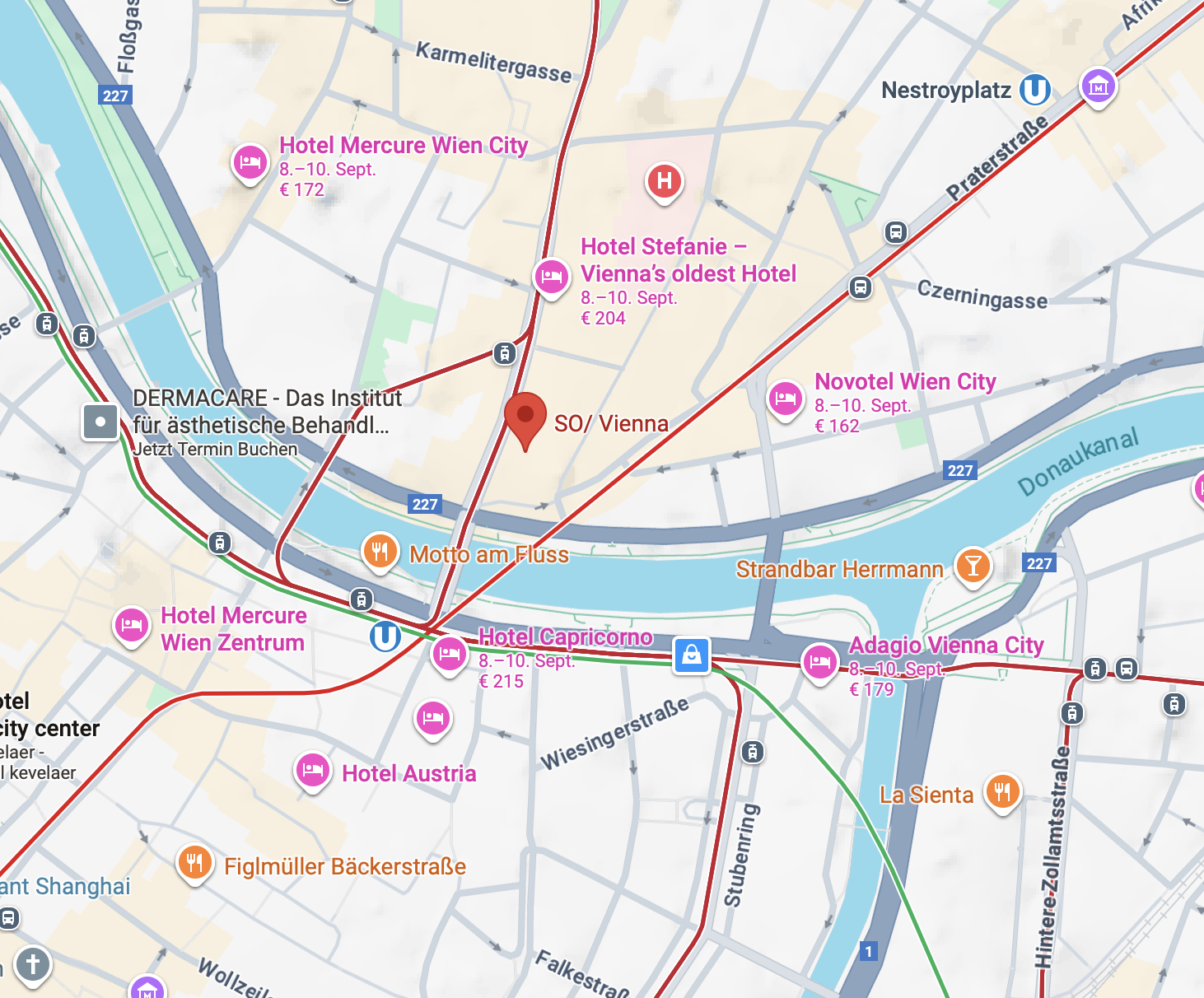 SO Vienna Google Maps